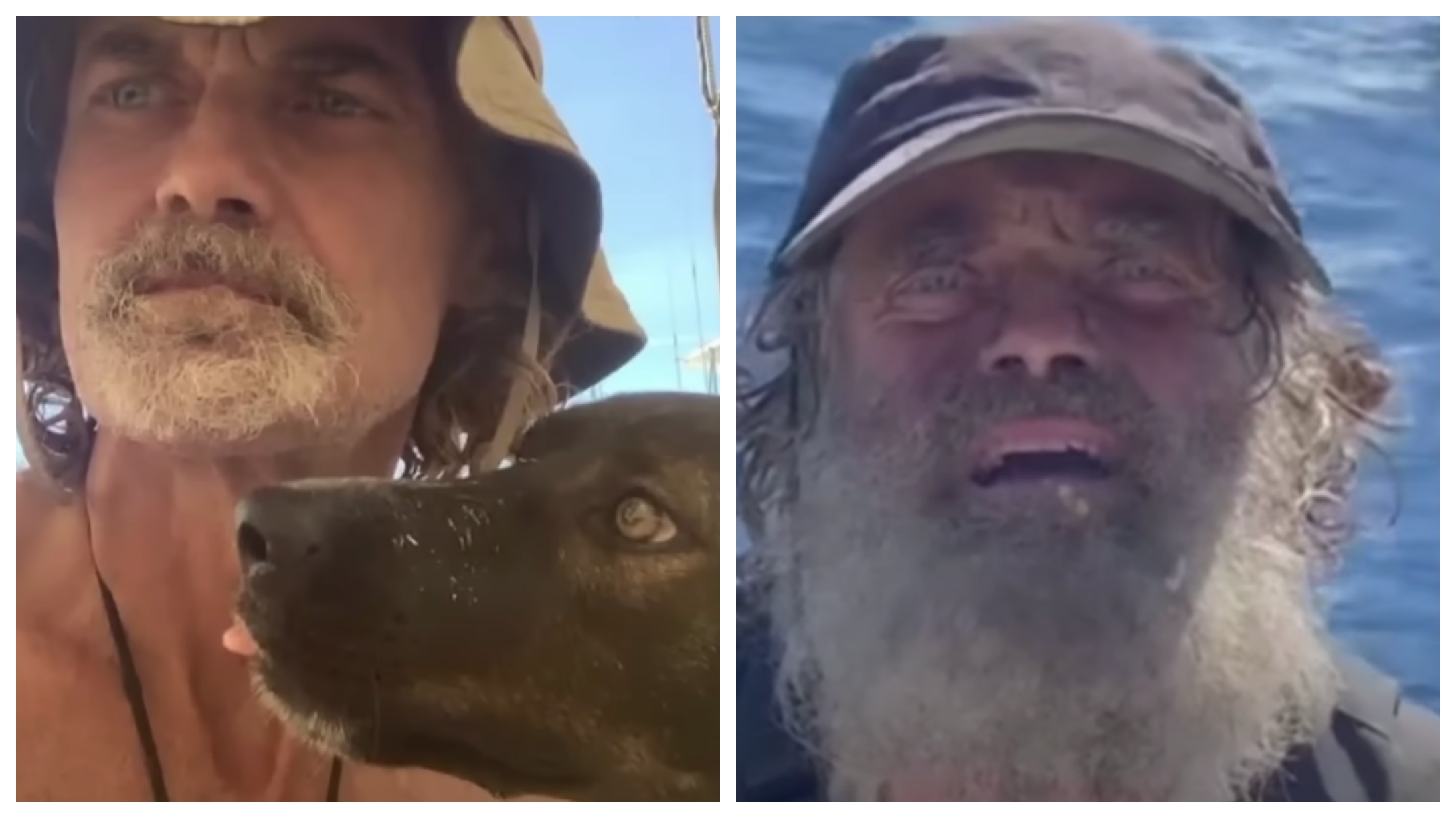 Crew Member Adopts The Dog He Helped Rescue