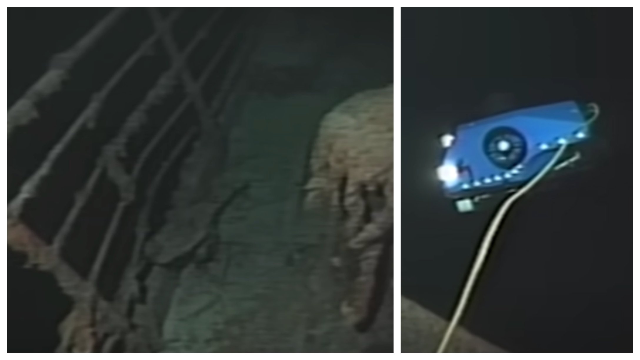 Real Footage Of The Titanic Shipwreck Released For First Time