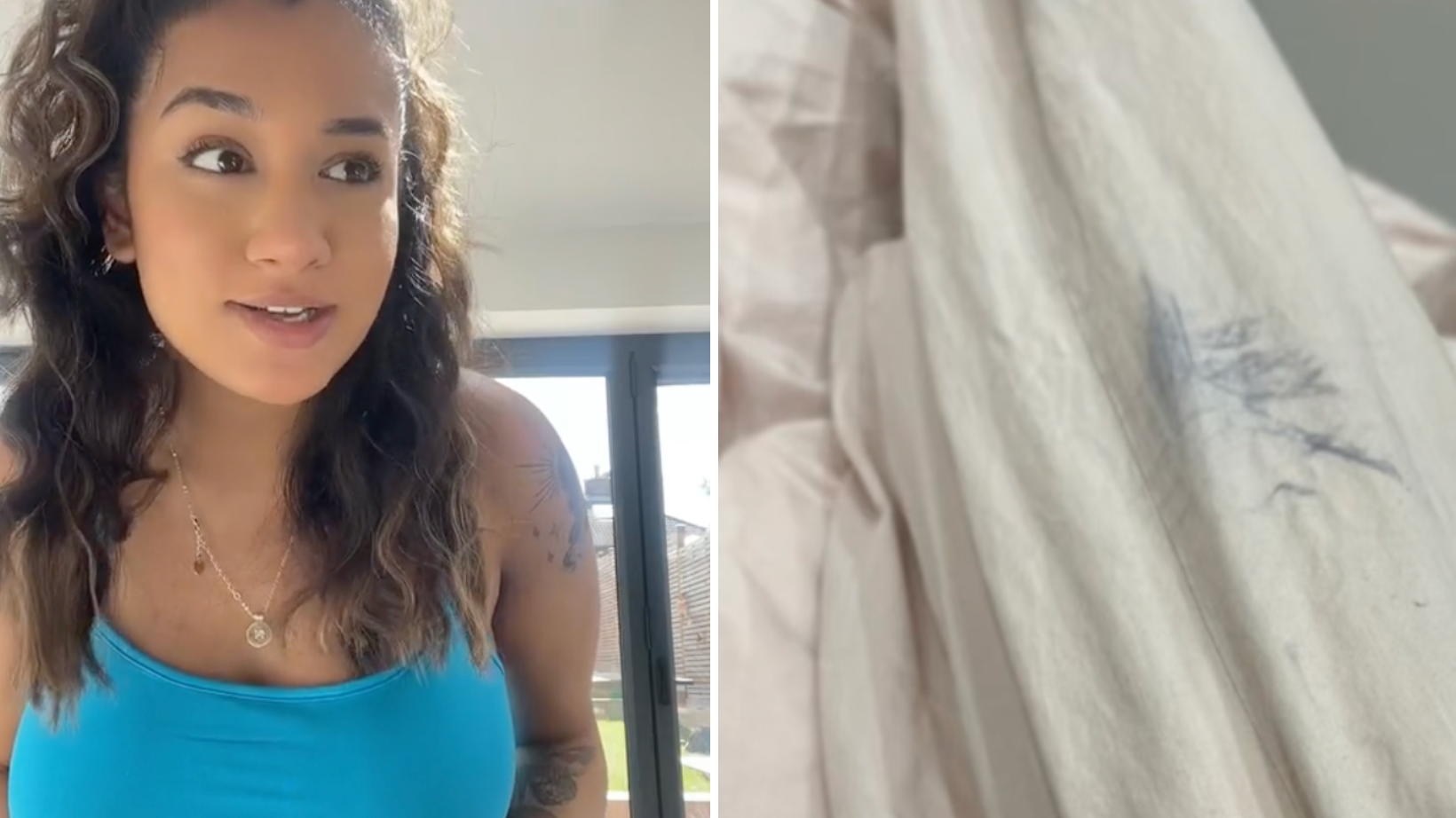 Pregnant Woman Opens Up About Strange Symptom: Blue Sweat