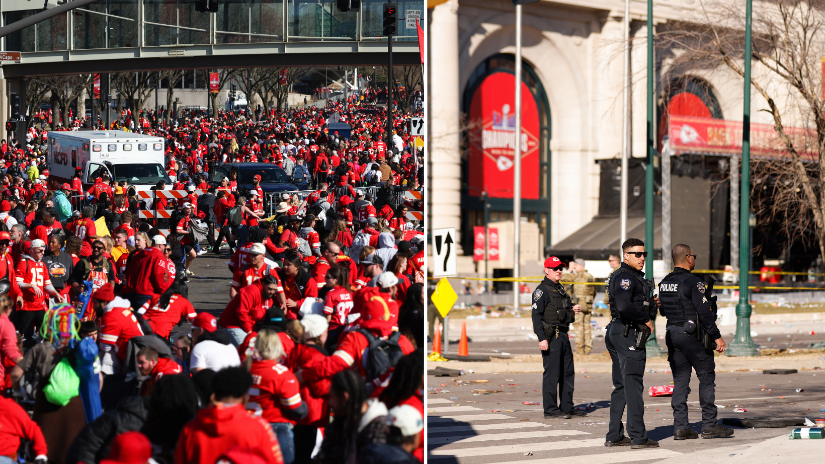 Dad Hears 'Get Him' At Kansas City Chiefs Parade, Tackles Alleged Shooter