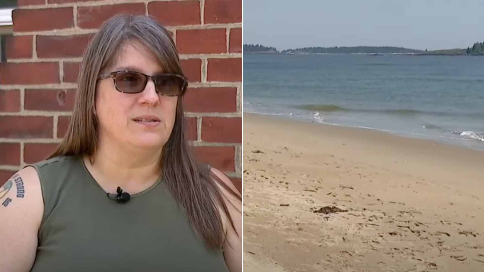 Woman Surprised By Suddenly Getting Caught In Quicksand At Maine Beach