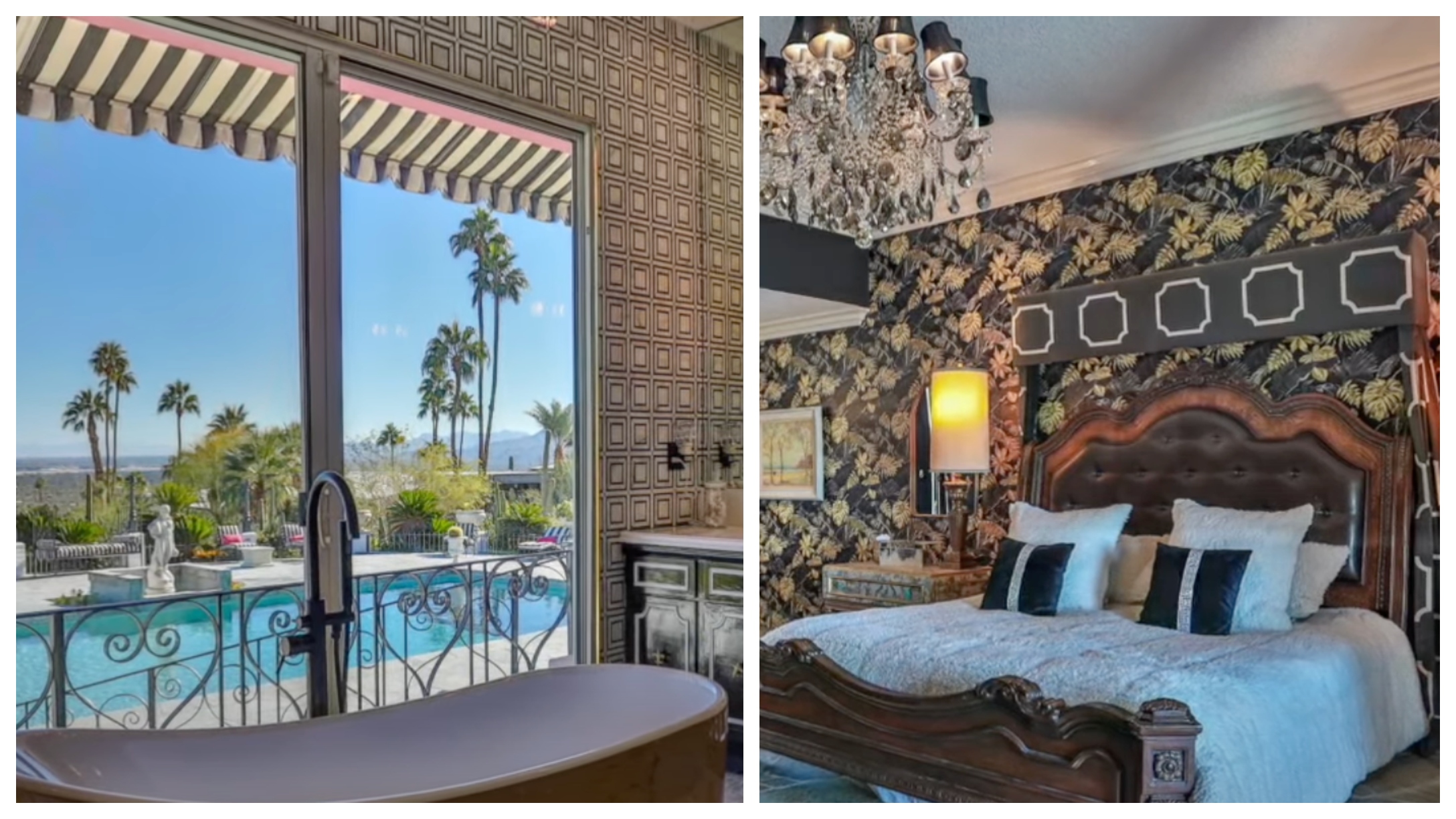 Zsa Zsa Gabor's Pink Palm Springs Mansion Is For Sale