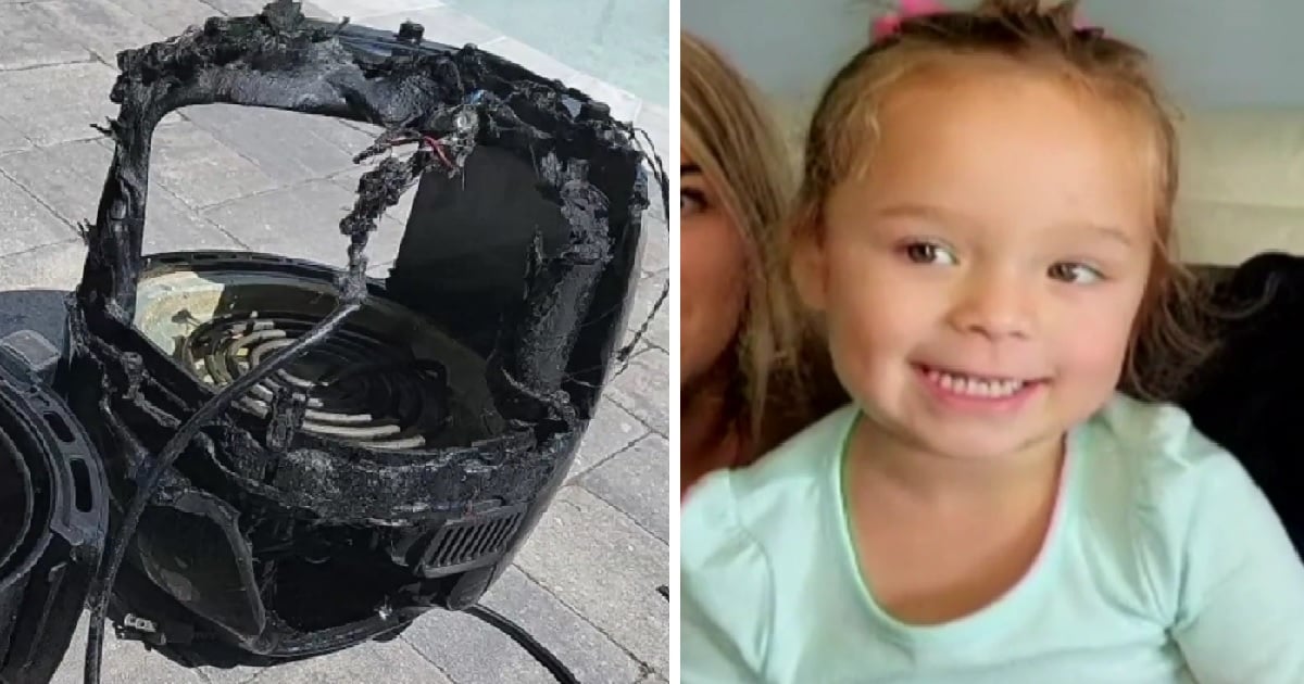 4-Year-Old Saves Her Family After Noticing The Air Fryer Was On Fire