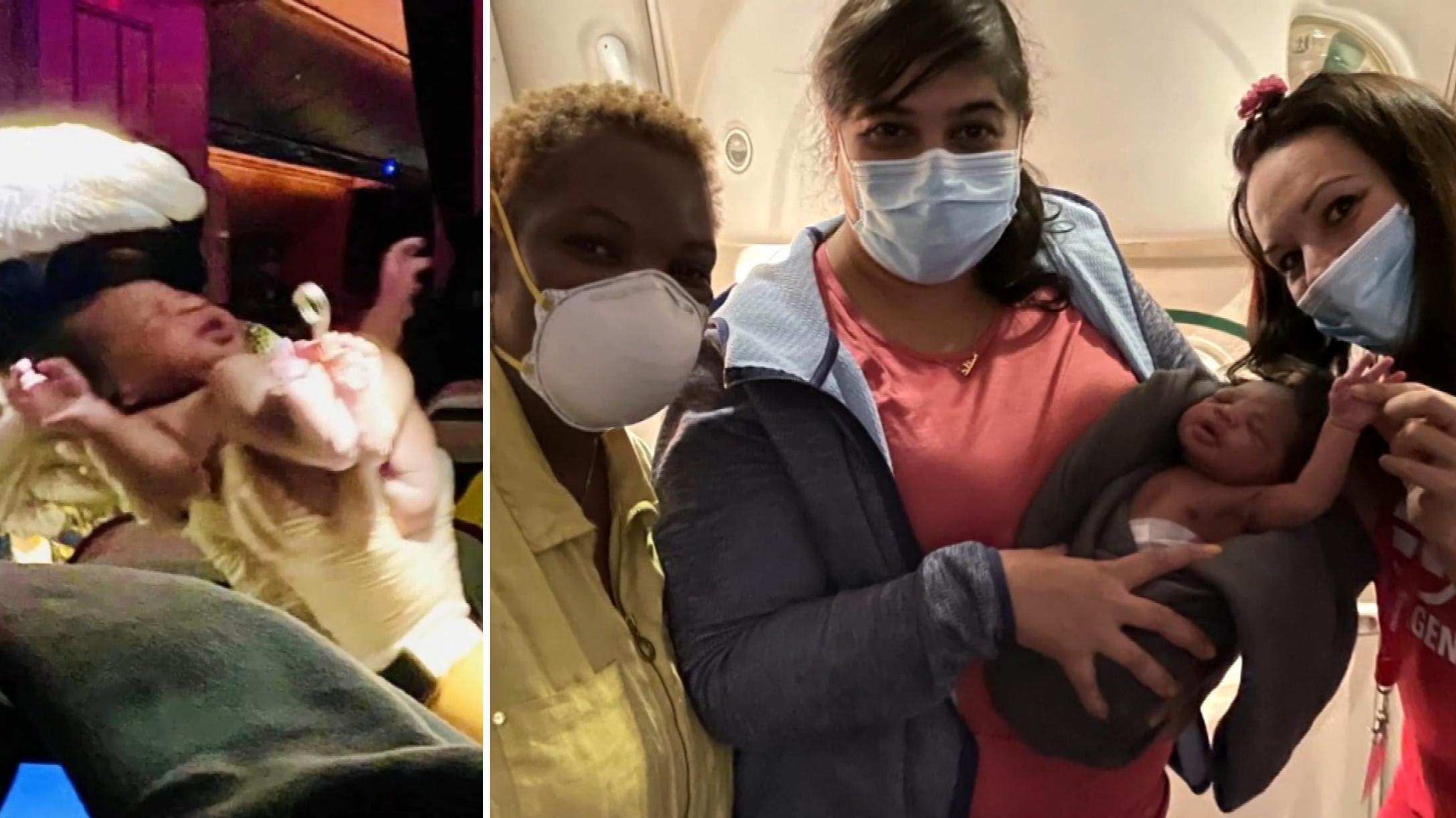 Baby Born On Qatar Airways Flight Named After Canadian Doctor Who ...