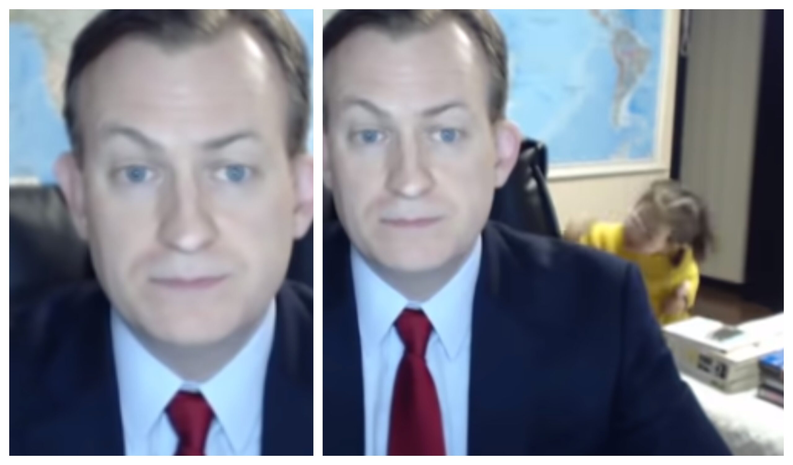 Dad Whose On-Air Interview Exploded After His Kids Interrupted Shares ...