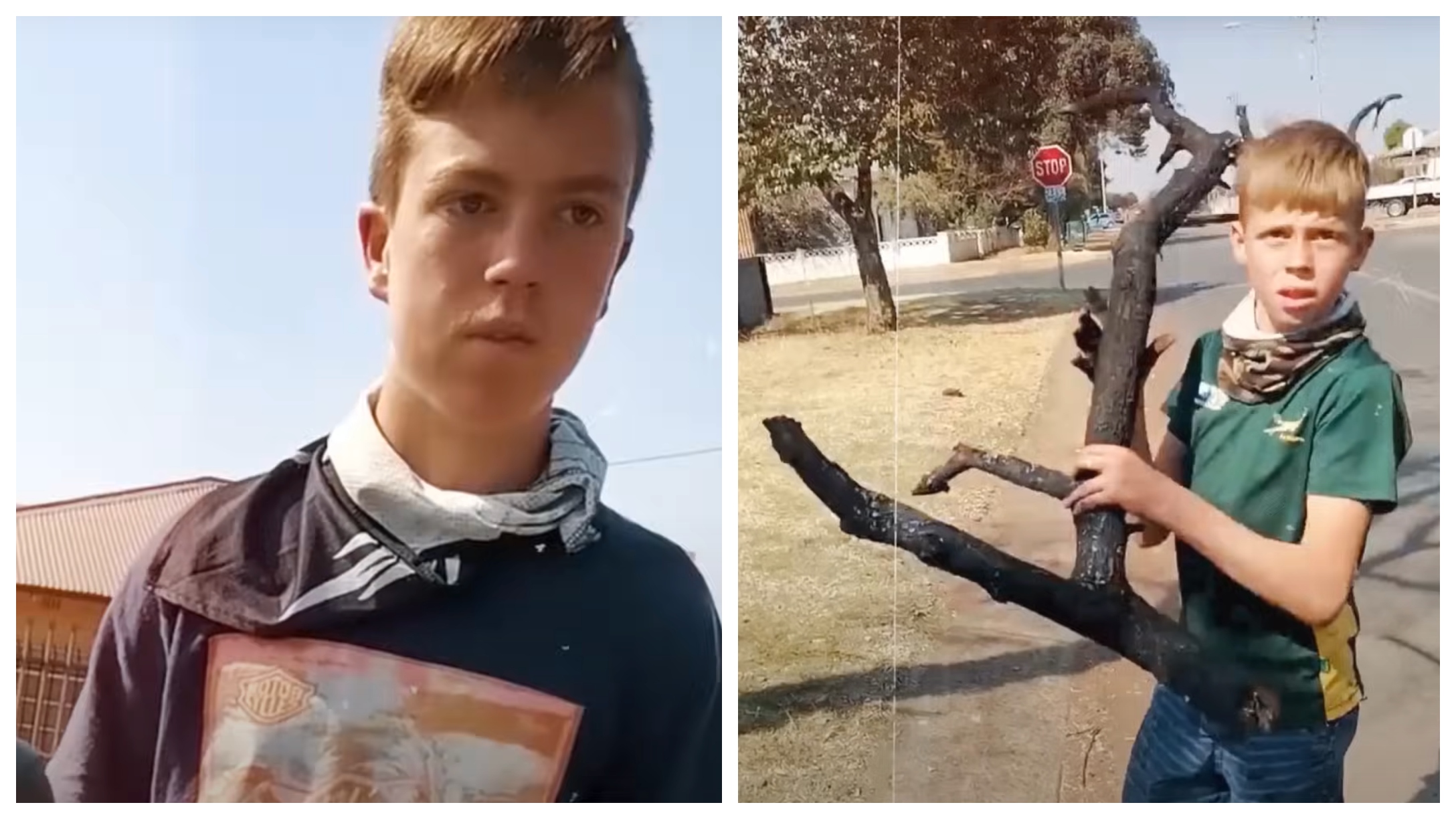 Man Who Spots Boys Gathering Wood In Forest Helps This 3-Person Family ...
