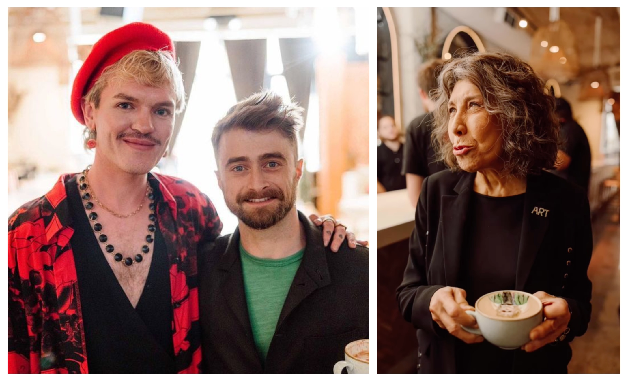 Barista Creates Latte Art For A-List Stars