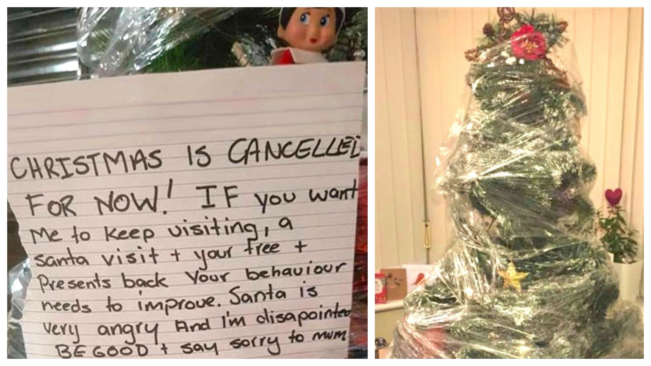 Mom Threatens To Cancel Christmas