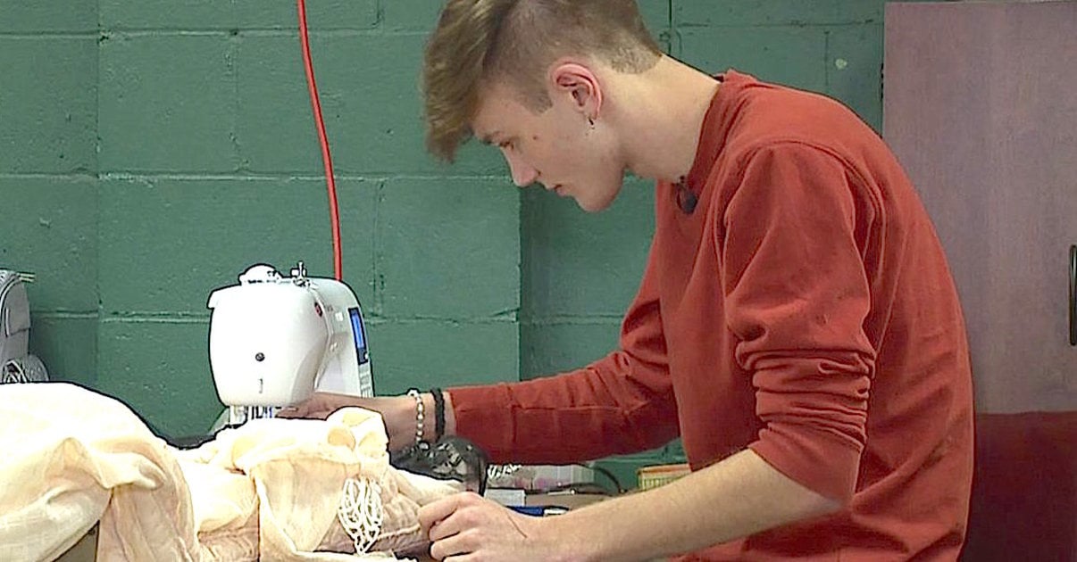 Teen Famously Makes Date's Prom Dress, Lands Career From It