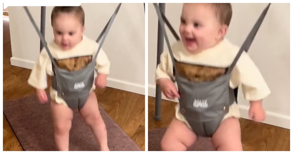 7-Month-Old Baby Adorably Dancing To Pop And Hard Rock Caught On Video