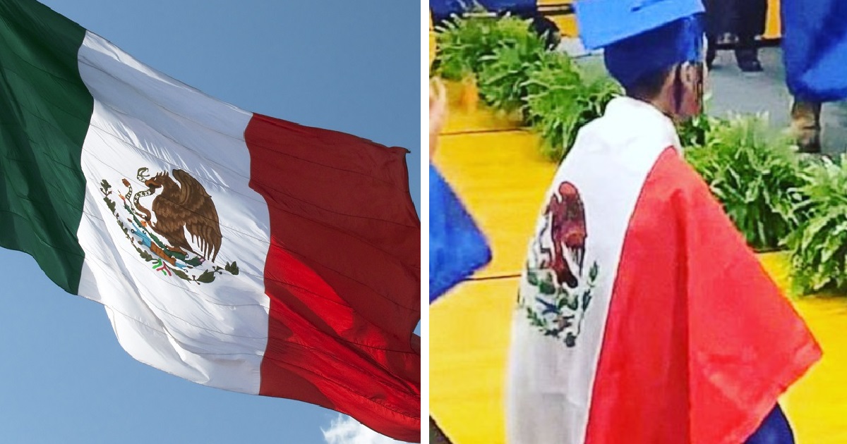 A High School Graduate Wearing A Mexican Flag To Graduation Was Denied ...