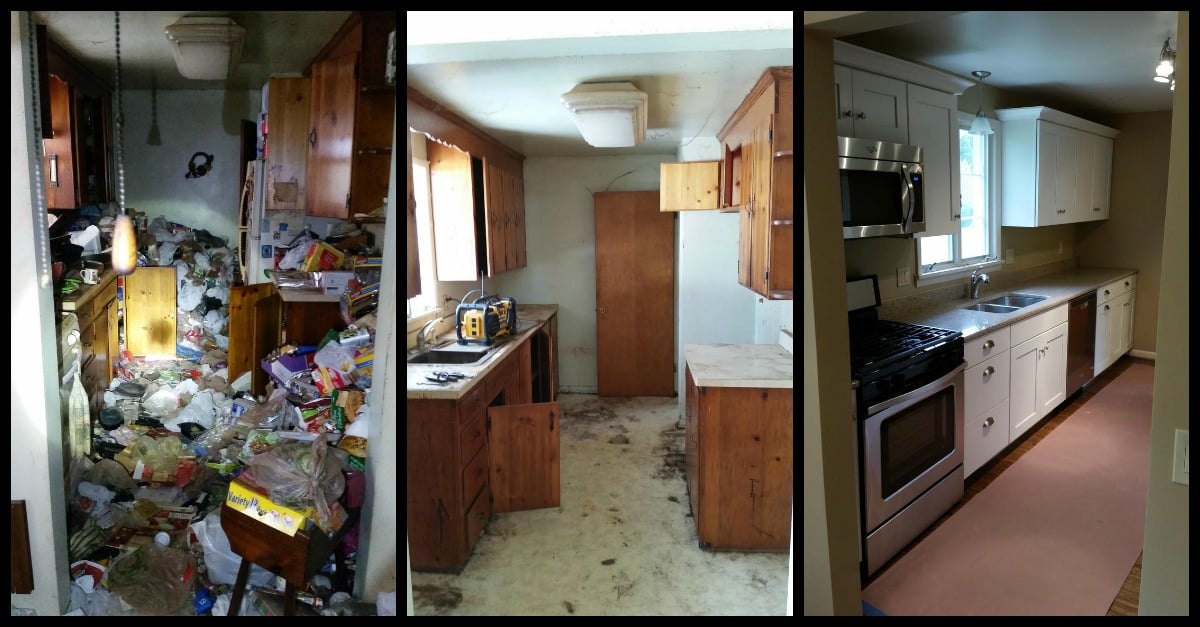 Hoarder Destroys His Home With Trash — Then The New Buyer Spots Its ...