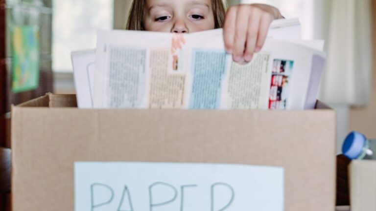 DIY Recycled Paper Project