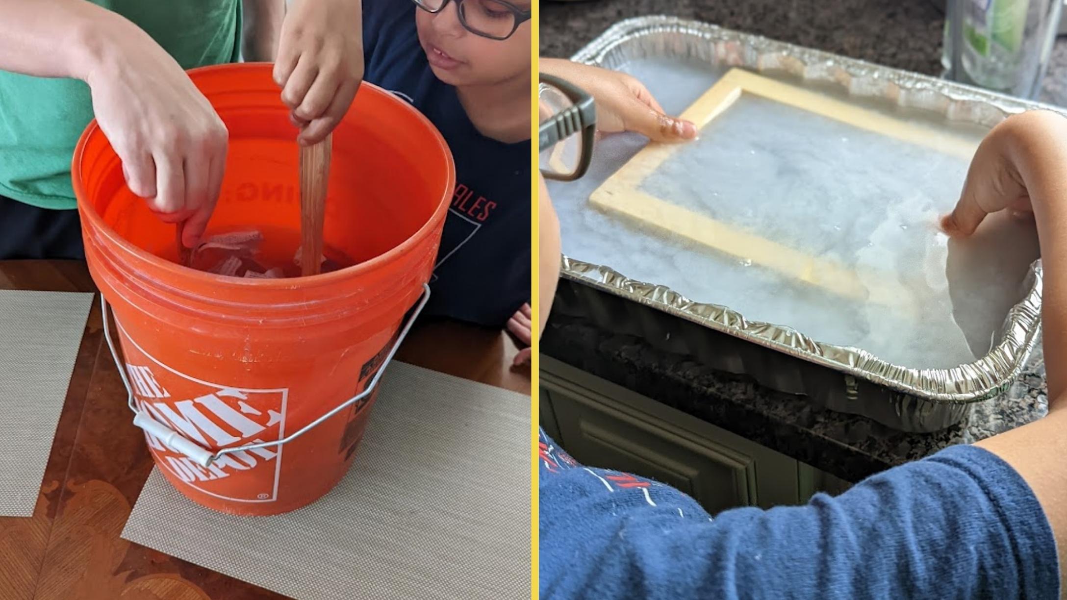 DIY Recycled Paper Project