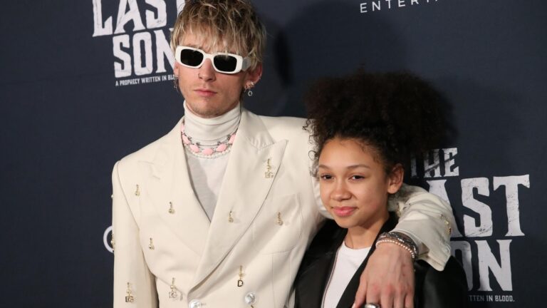 Machine Gun Kelly Shares A Super-Sweet Bond With 12-Year-Old Daughter ...