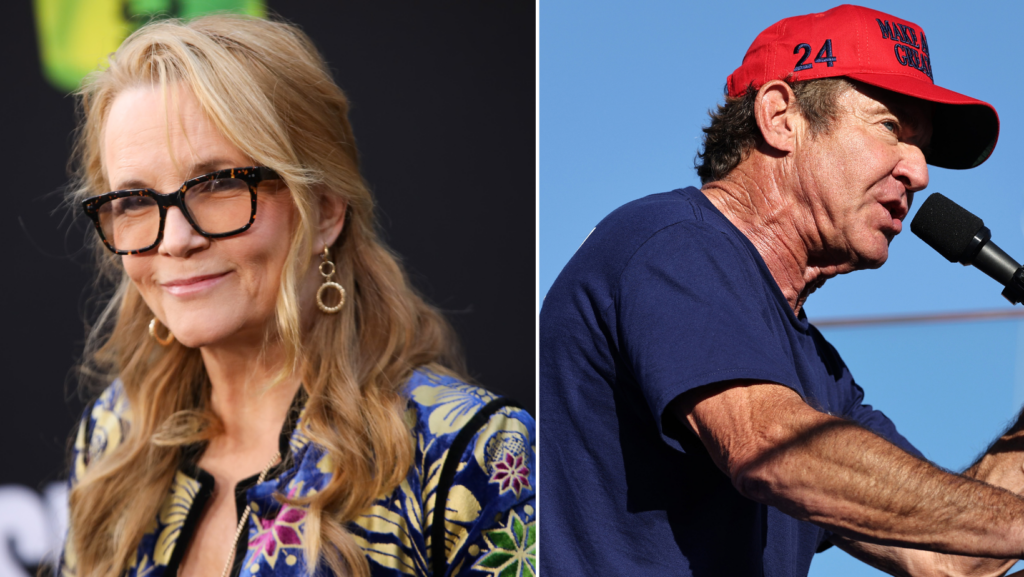 Lea Thompson Reacts To Ex-Fiancé Dennis Quaid's Trump Rally Speech