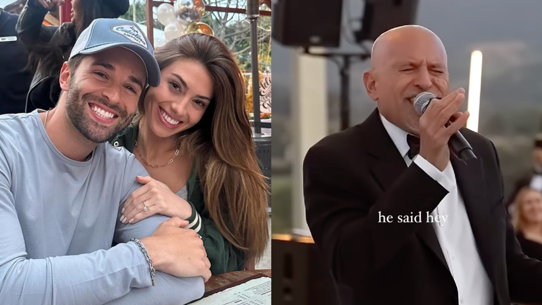 Proud Father Of Groom Serenades His Son & Bride With A Surprise Musical ...