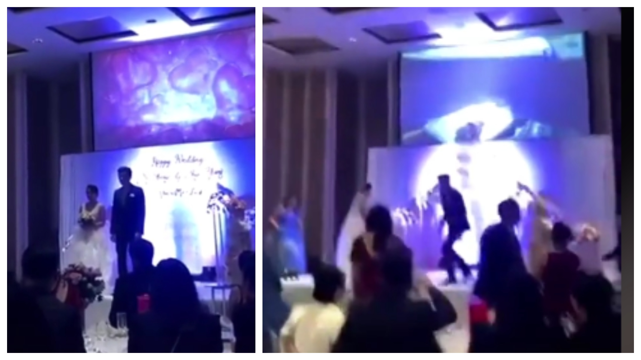 Man Exposes Bride's Affair At Their Own Wedding