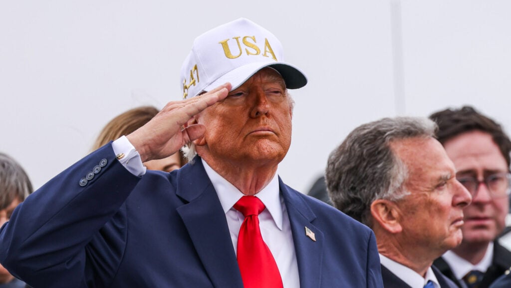 Trump Criticized For Wearing Hat At Dignified Transfer